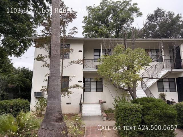 1 BR, 1 BA Apartment 1103 1/2 N. Los Robles Ave Pasadena, CA 91104