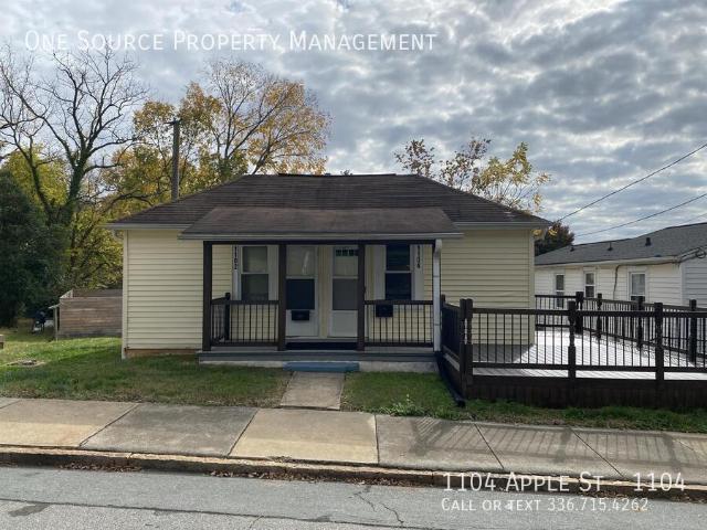 1 BR, 1 BA Apartment 1104 Apple St, Winston Salem, NC 27101