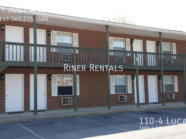1 BR, 1 BA Apartment 110 4 Lucas Lane, Elkton, VA 22827