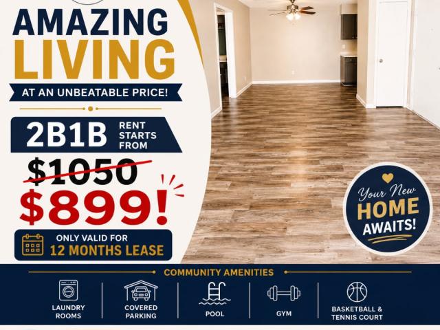 1 BR, 1 BA Apartment 1121 Old FM 440 Road Unit 11 11 106, Killeen, TX 76549