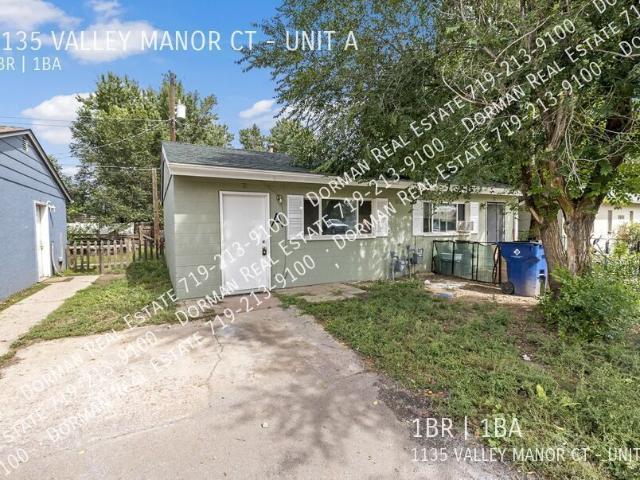 1 BR, 1 BA Apartment 1135 VALLEY MANOR CT, COLORADO SPRINGS, CO 80906