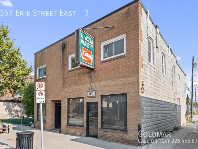 1 BR, 1 BA Apartment 1157 Erie Street East, Windsor, ON N9A 3Z4
