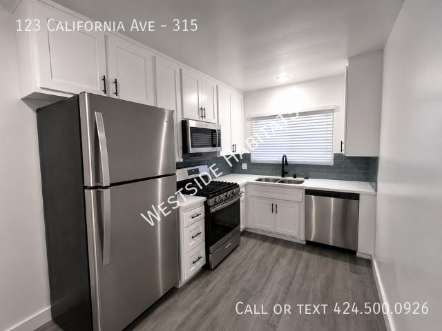 1 BR, 1 BA Apartment 123 California Ave, Santa Monica, CA 90403