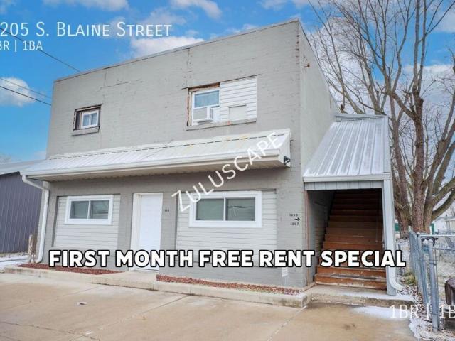 1 BR, 1 BA Apartment 1205 S. Blaine Street, Muncie, IN 47302