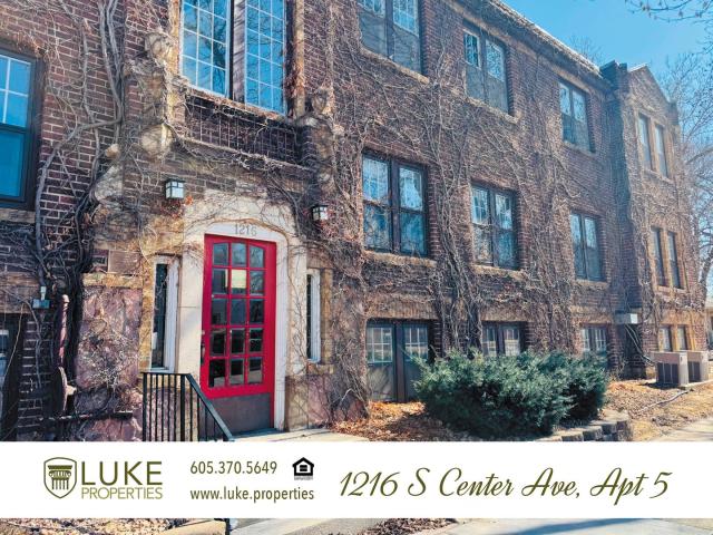 1 BR, 1 BA Apartment 1216 S Center Ave, Sioux Falls, SD 57105