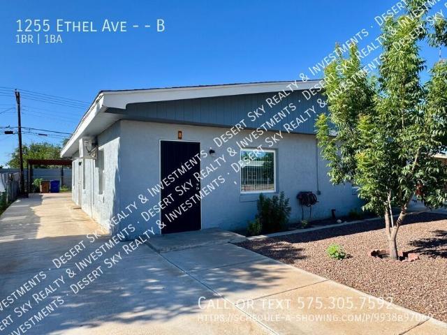 1 BR, 1 BA Apartment 1255 Ethel Ave, Las Cruces, NM 88005