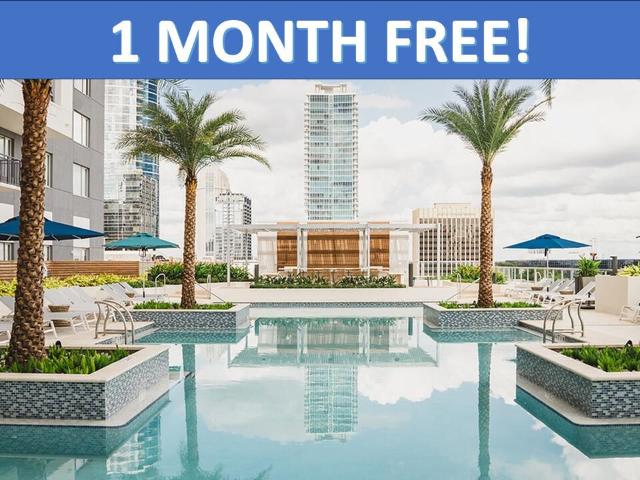 1 BR, 1 BA Apartment 125 E Pine Street Unit 1705, Orlando, FL 32801