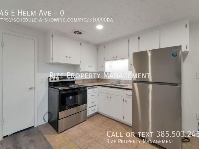 1 BR, 1 BA Apartment 246 E Helm Ave, South Salt Lake City, UT 84115