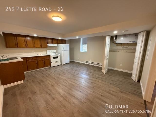 1 BR, 1 BA Apartment 249 Pillette Road, Windsor, ON N8Y 4S8