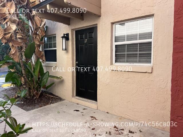 1 BR, 1 BA Apartment 2505 E. Central Blvd., Orlando, FL 32803