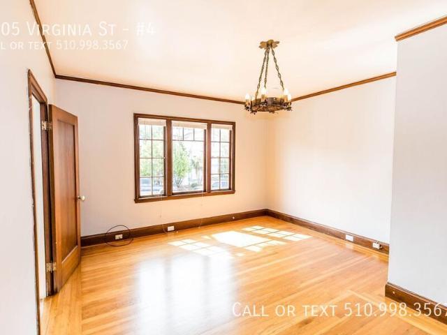 1 BR, 1 BA Apartment 2505 Virginia St, Berkeley, CA 94709