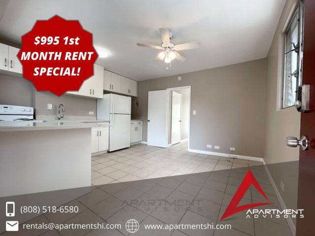 1 BR, 1 BA Apartment 2541 Kuhio Ave, Honolulu, HI 96815