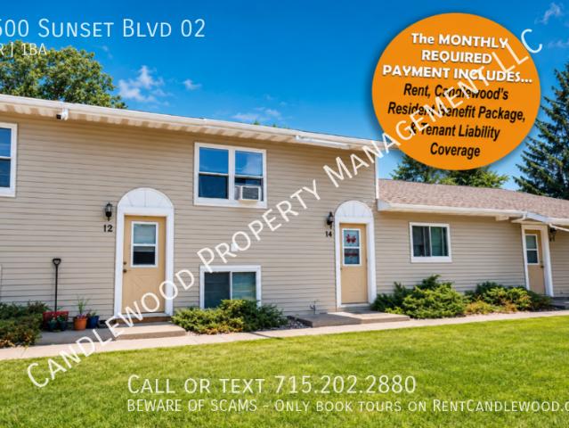 1 BR, 1 BA Apartment 2600 Sunset Blvd 02, Stevens Point, WI 54481