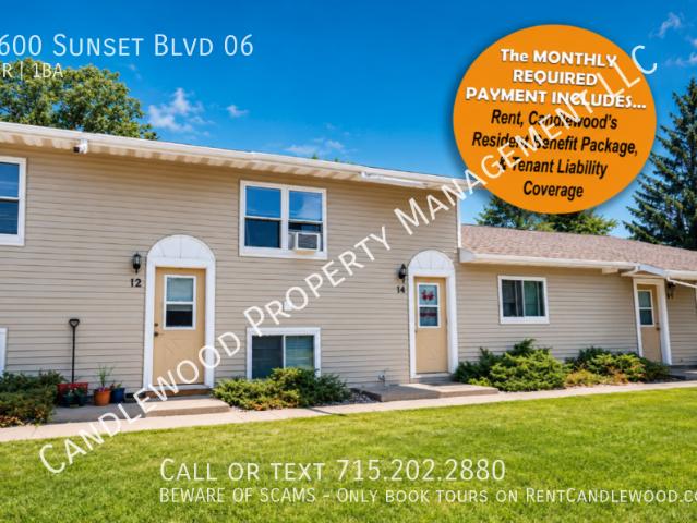 1 BR, 1 BA Apartment 2600 Sunset Blvd 06, Stevens Point, WI 54481