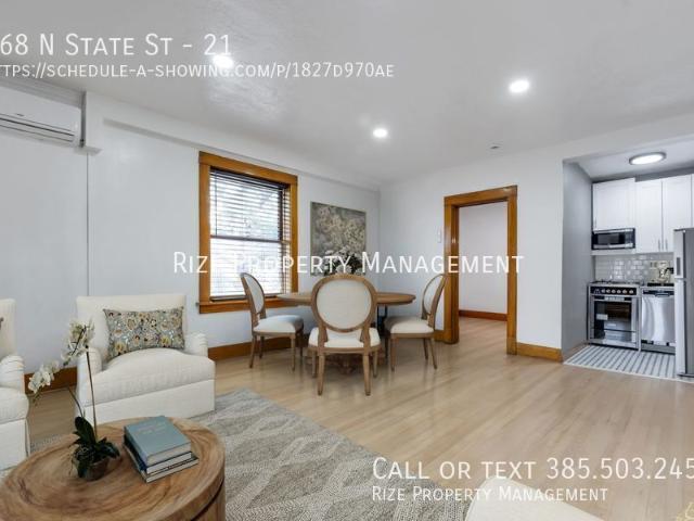 1 BR, 1 BA Apartment 268 N State St, Salt Lake City, UT 84103