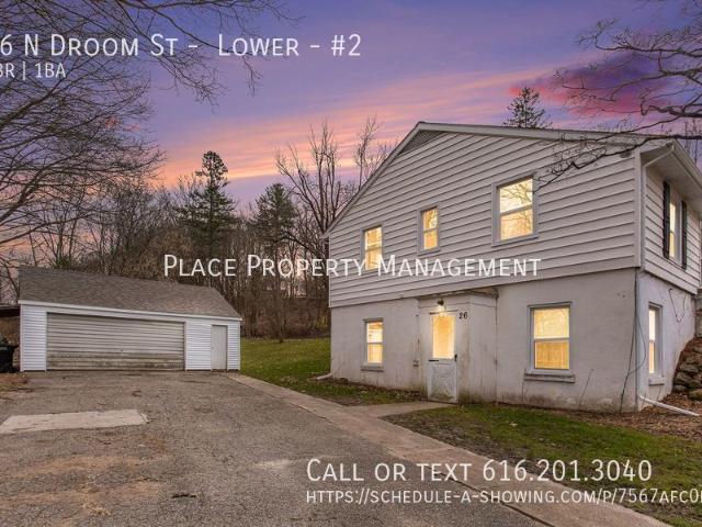 1 BR, 1 BA Apartment 26 N Droom St Lower, Newaygo, MI 49337