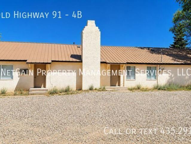 1 BR, 1 BA Apartment 277 Old Highway 91, Parowan, UT 84761