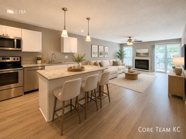 1 BR, 1 BA Apartment 2900 W 53rd St Fairway, KS 66205