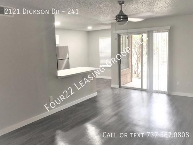 1 BR, 1 BA Apartment 2121 Dickson Dr, Austin, TX 78704