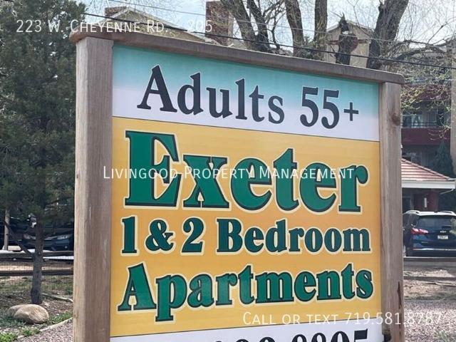 1 BR, 1 BA Apartment 223 W. Cheyenne Rd Colorado Springs, CO 80906