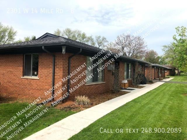 1 BR, 1 BA Apartment 2301 W 14 Mile Rd, Royal Oak, MI 48073