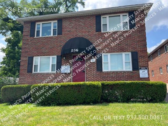 1 BR, 1 BA Apartment 236 E. Nottingham Rd Dayton, OH 45405