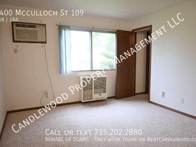 1 BR, 1 BA Apartment 3400 Mcculloch St 109, Stevens Point, WI 54481