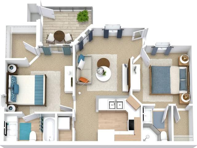 1 BR, 1 BA Apartment 3440 North Goldenrod Road Unit 713, Winter Park, FL 32792