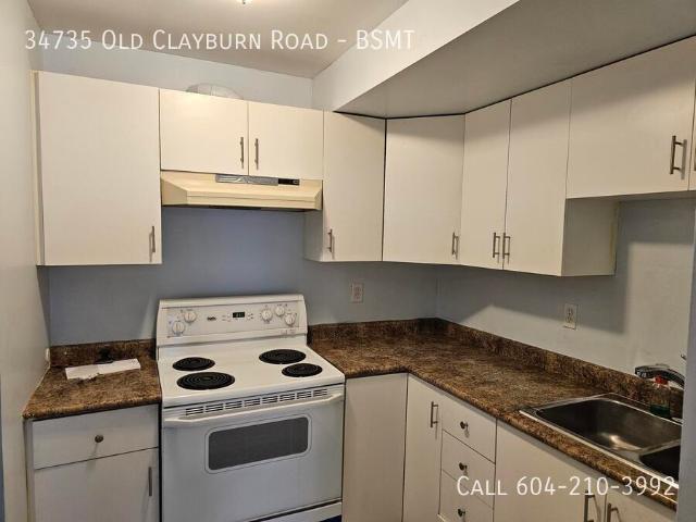 1 BR, 1 BA Apartment 34735 Old Clayburn Road, Abbotsford, BC V2S 4H7