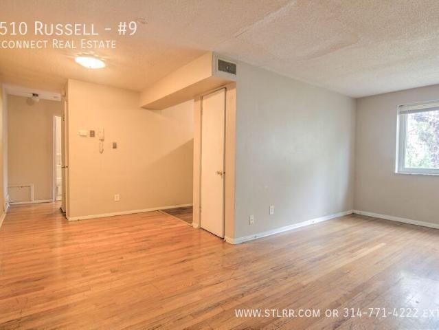 1 BR, 1 BA Apartment 3510 Russell, St. Louis, MO 63104