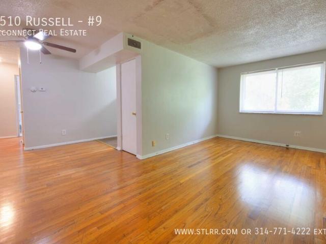 1 BR, 1 BA Apartment 3510 Russell, St. Louis, MO 63104