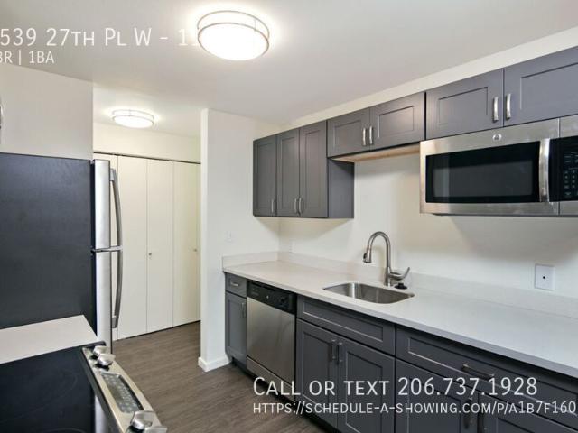1 BR, 1 BA Apartment 3539 27th Pl W, Seattle, WA 98199
