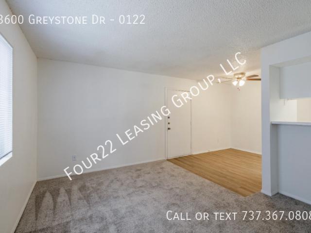 1 BR, 1 BA Apartment 3600 Greystone Dr, Austin, TX 78731