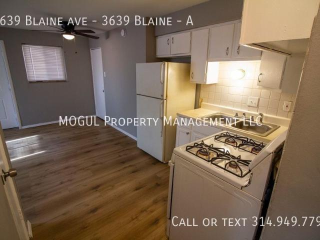 1 BR, 1 BA Apartment 3639 Blaine ave 3639 Blaine, Saint Louis, MO 63110