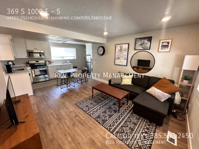 1 BR, 1 BA Apartment 369 S 1000 E, Salt Lake City, UT 84102