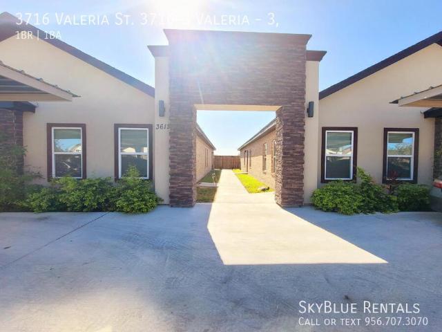 1 BR, 1 BA Apartment 3716 Valeria St. 3716 3 Valeria, Edinburg, TX 78541