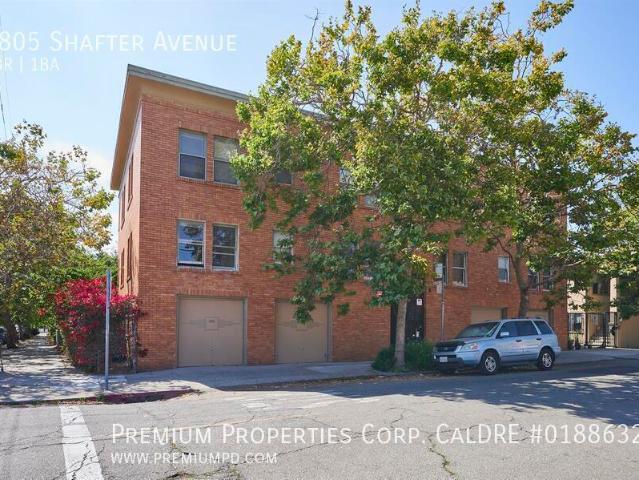 1 BR, 1 BA Apartment 3805 Shafter Avenue, Oakland, CA 94609