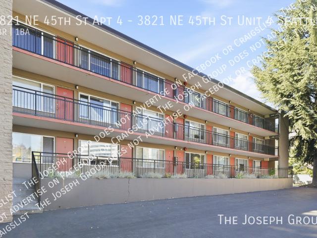 1 BR, 1 BA Apartment 3821 NE 45th St, Seattle, WA 98105