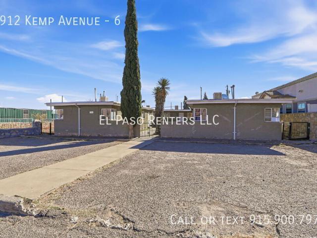 1 BR, 1 BA Apartment 3912 Kemp Avenue, El Paso, TX 79904