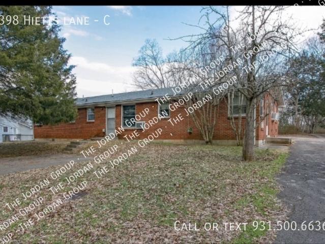 1 BR, 1 BA Apartment 398 Hietts lane, Clarksville, TN 37043