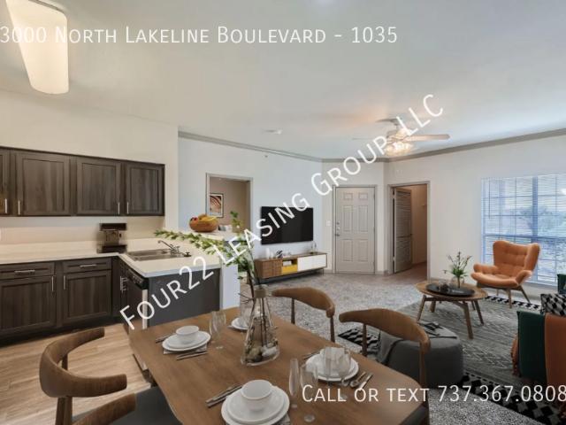 1 BR, 1 BA Apartment 3000 North Lakeline Boulevard, Leander, TX 78641