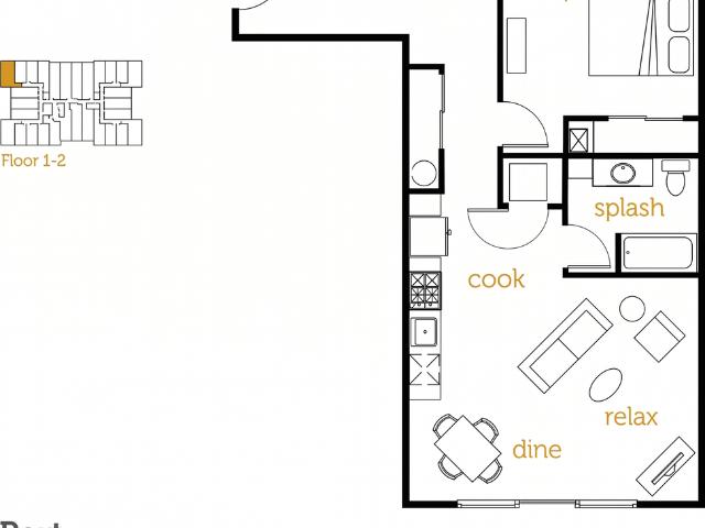1 BR, 1 BA Apartment 3036 16th Ave W unit, Seattle, WA 98119