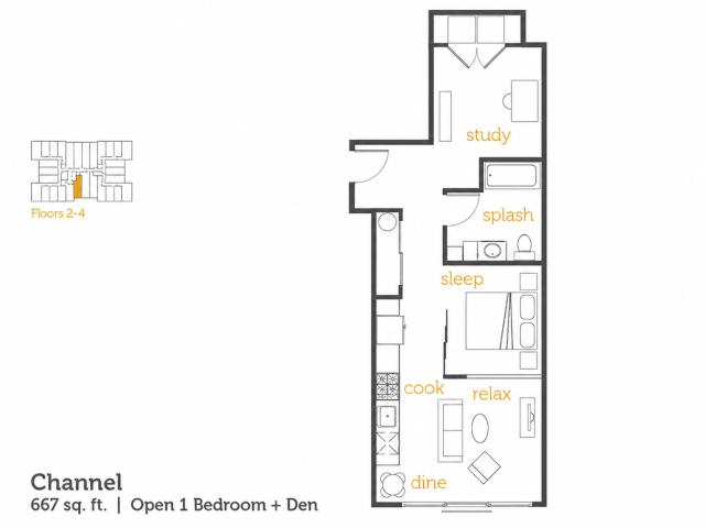 1 BR, 1 BA Apartment 3036 16th Ave W unit, Seattle, WA 98119