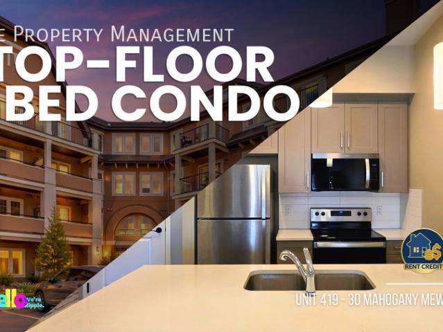 1 BR, 1 BA Apartment 30 Mahogany Mews SE, Calgary, AB T3M 3H4