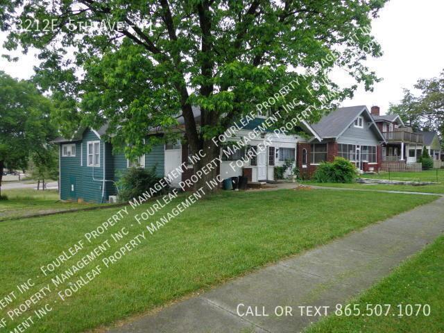 1 BR, 1 BA Apartment 3212E. 5th Ave, Knoxville, TN 37914