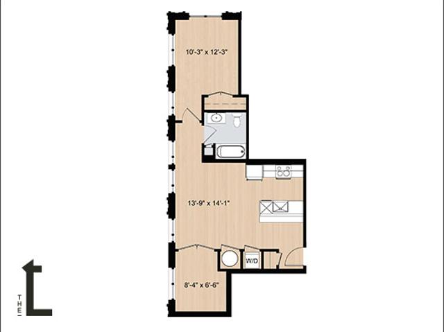 1 BR, 1 BA Apartment 3225 Georgia Avenue Northwest Unit 302, Washington, DC 20010