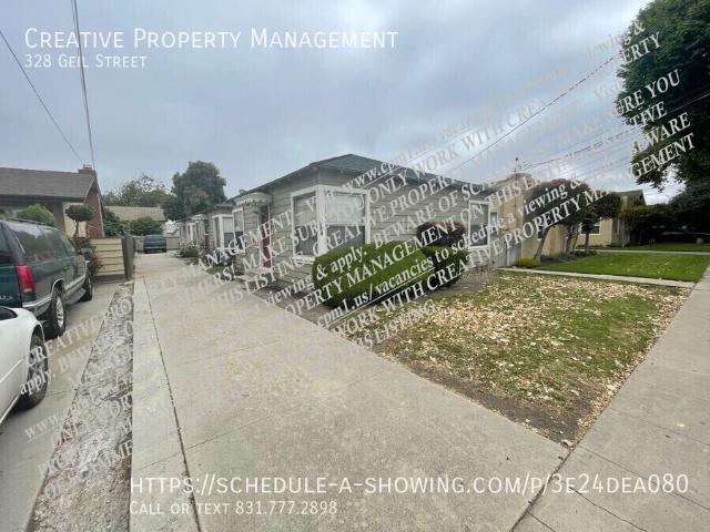 1 BR, 1 BA Apartment 328 Geil Street, Salinas, CA 93901