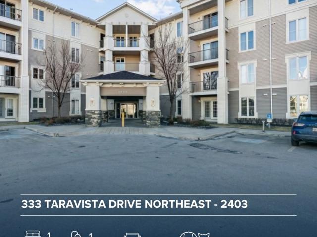 1 BR, 1 BA Apartment 333 Taravista Dr NE, Calgary, AB T3J 0H4