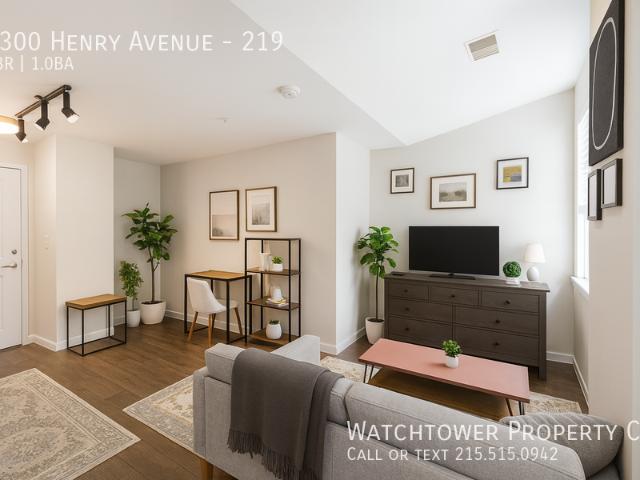 1 BR, 1 BA Apartment 3300 Henry Avenue, Philadelphia, PA 19129