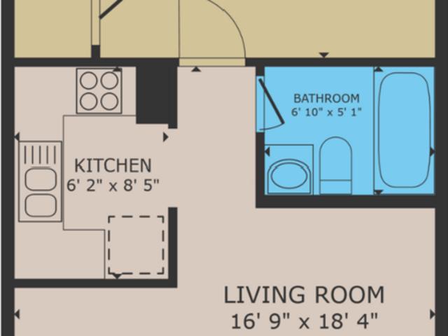 1 BR, 1 BA Apartment 3316 31st Ave North, Saint Petersburg, FL 33713